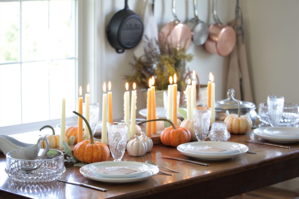 A Simple & Beautiful Thanksgiving Table to Inspire Conversation - Open ...
