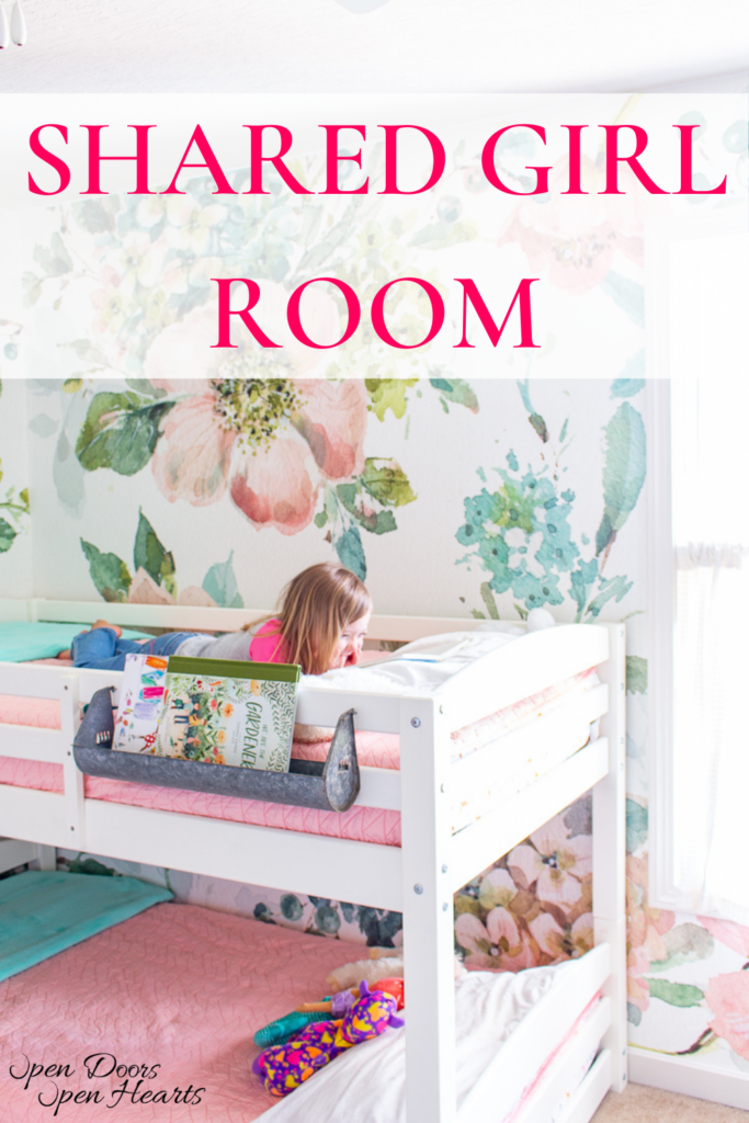 A Beautiful Shared Girl Room Update Open Doors Open Hearts