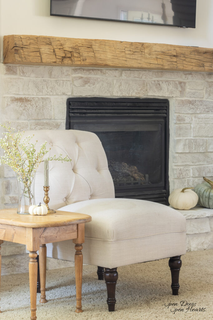 The Best Simple & Natural Fall Decor Ideas for Living Room - Open Doors ...