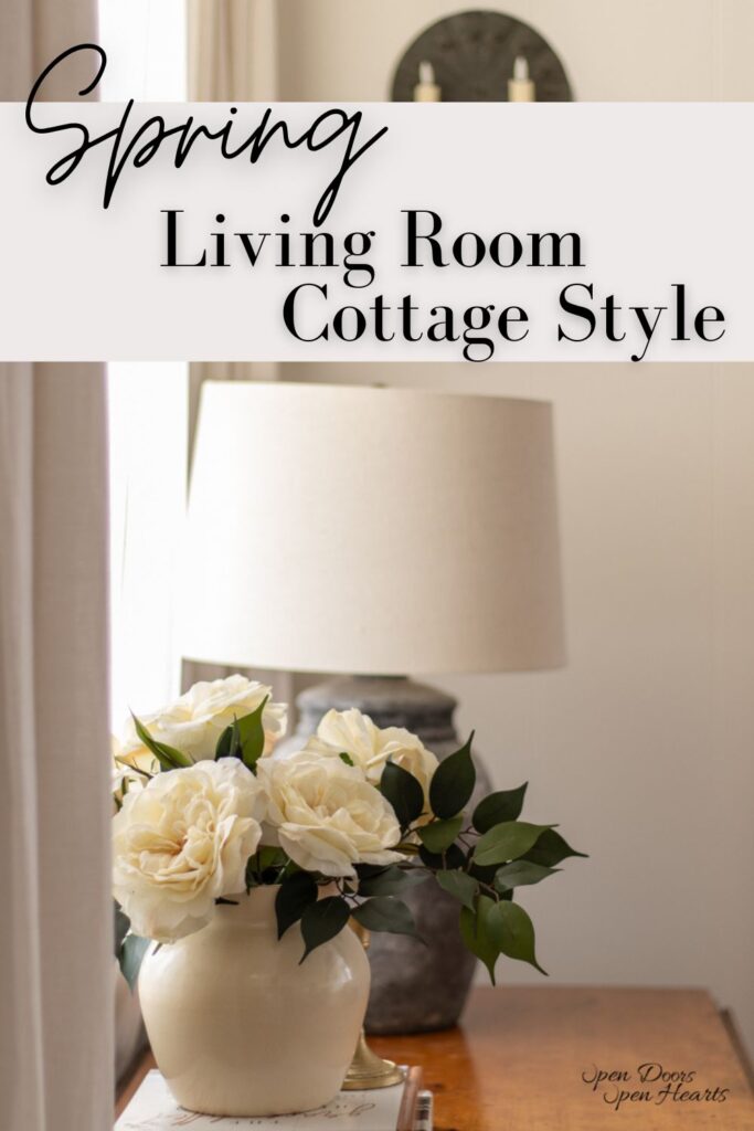 Easy Ways to Transition Winter to Spring Decor | Living Room - Open ...