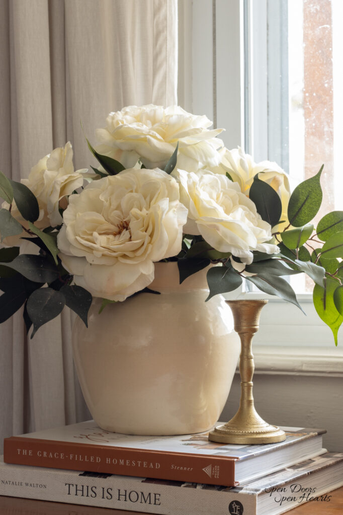 Easy Ways to Transition Winter to Spring Decor | Living Room - Open ...