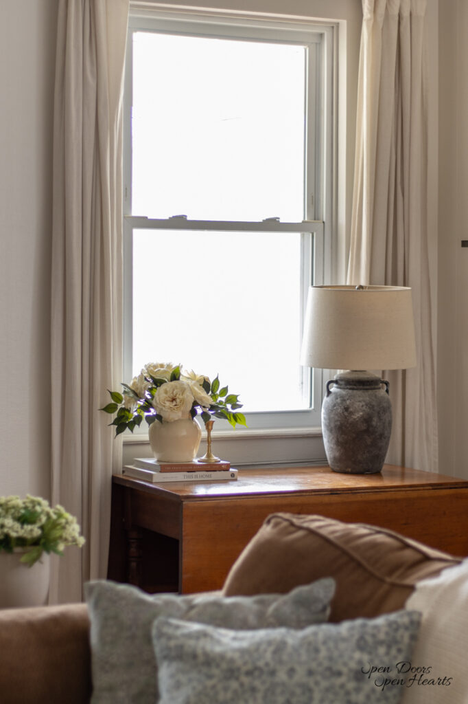 Easy Ways to Transition Winter to Spring Decor | Living Room - Open ...